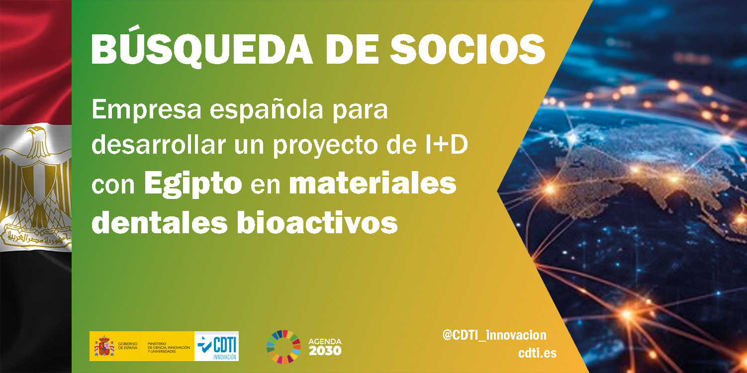 El CDTI Innovació busca una empresa espanyola per a col·laborar amb Egipte en un projecte de R+D ...